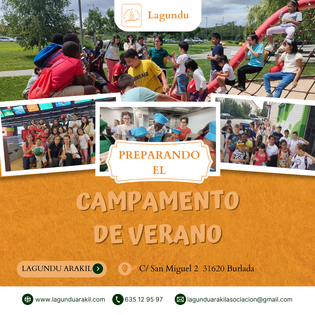 Campamento de verano – Asociación Lagundu Arakil